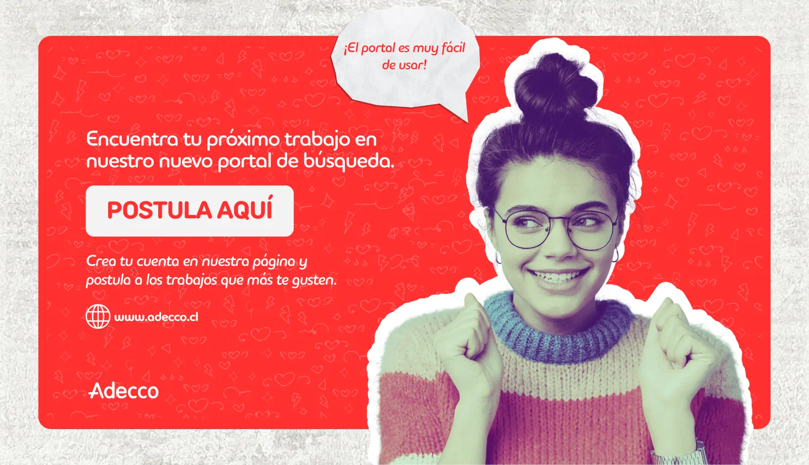 Nuevo portal de empleo Adecco Chile | Encuentra trabajo fácil y rápido